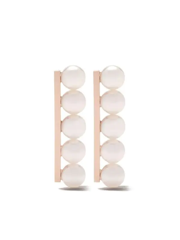 TASAKI Collection Line Balance Plus Earrings - Pink