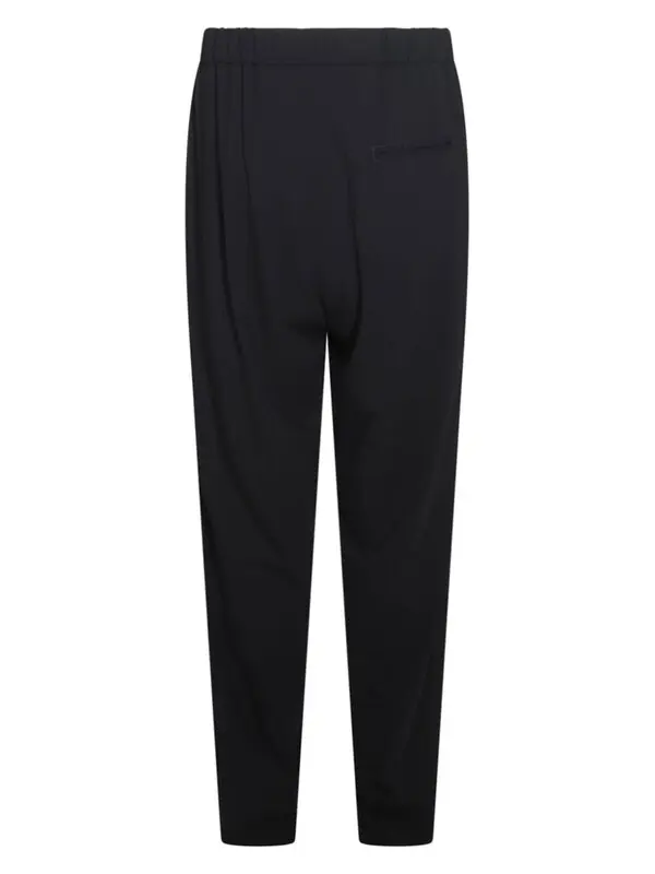 Giorgio Armani Wool Trousers - Black