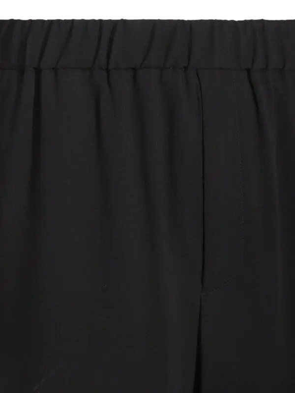 Giorgio Armani Wool Trousers - Black