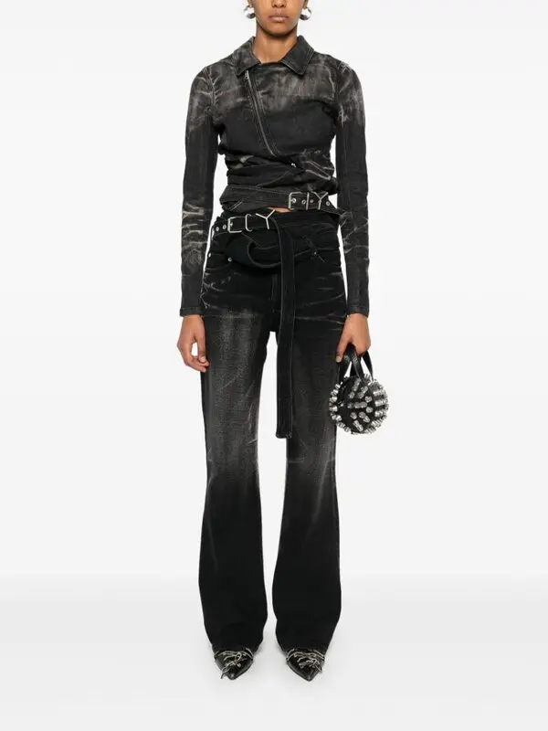 Y/project Wrap Belt Jeans - Black