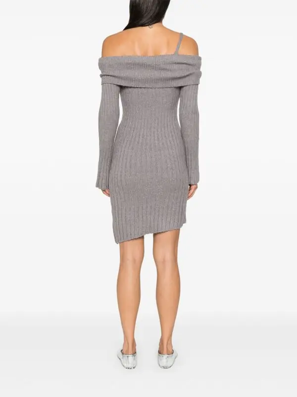 HOUSE OF SUNNY Chunky-rib Mini Dress