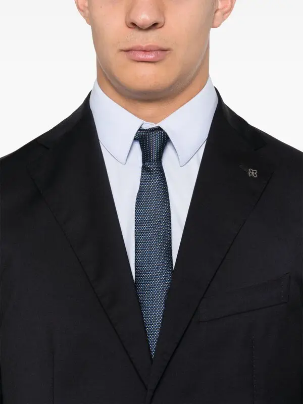 Tagliatore Virign Wool Suit - Blue