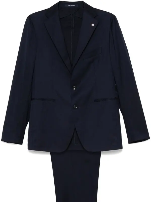 Tagliatore Virign Wool Suit - Blue