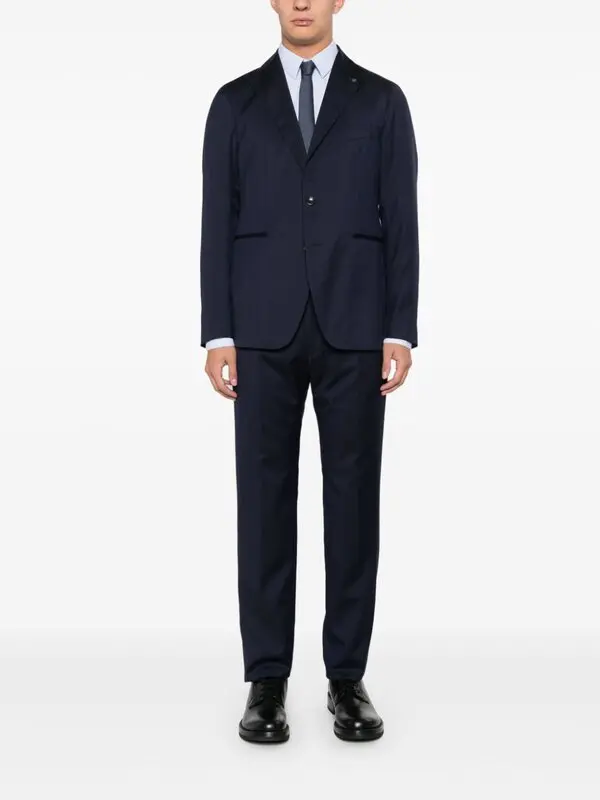 Tagliatore Virign Wool Suit - Blue