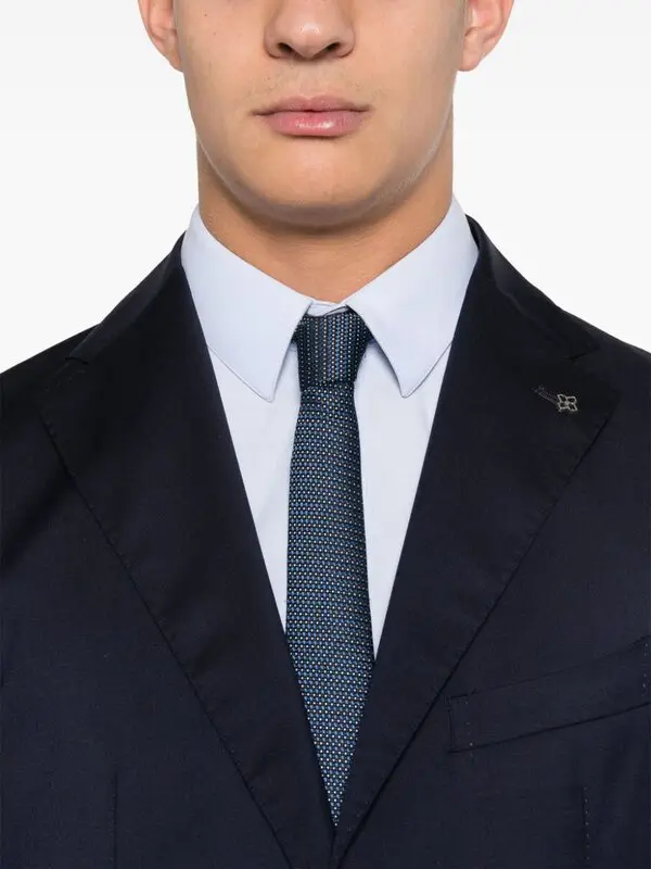 Tagliatore Virign Wool Suit - Blue