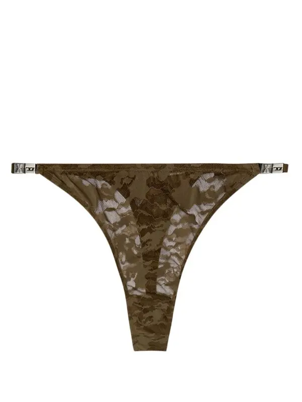 DIESEL X Savage X Fenty Camouflage Thong - Green