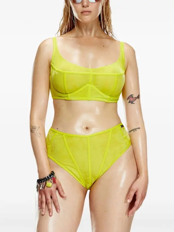 DIESEL® X Savage X Fenty Flocked Bra - Green