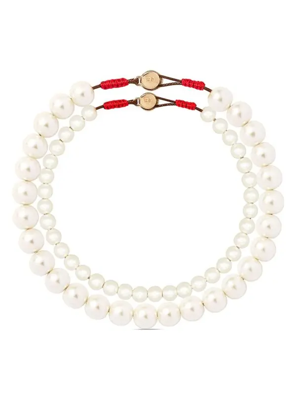 ROXANNE ASSOULIN Princess Bracelet Set - White