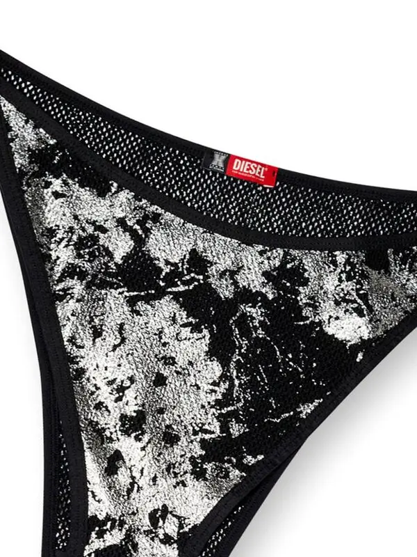 DIESEL® X Savage X Fenty Foiled Briefs - Silver