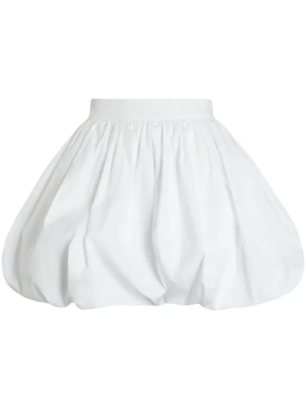 PATOU Bubble Mini Skirt - White