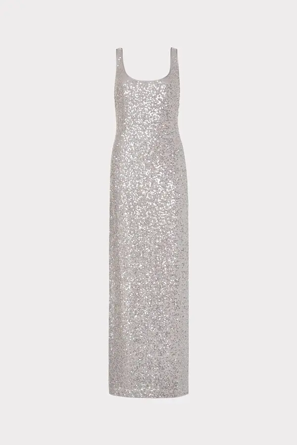 Ishani Sequined Maxi Dress