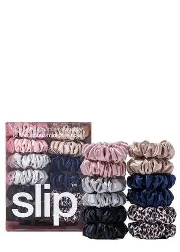 Slip Pure Silk Minnie Scrunchies Set - Classic