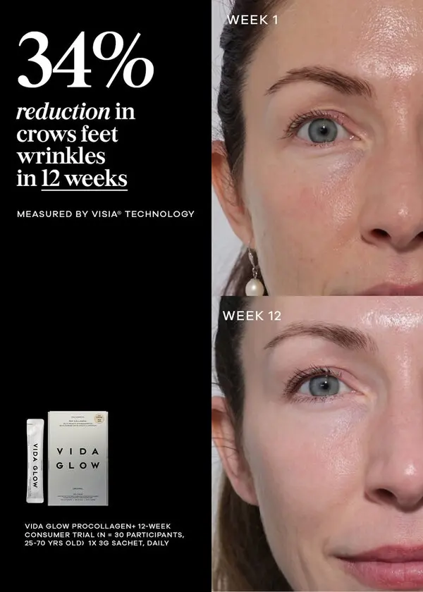 VIDA GLOW Pro Collagen+ Daily Supplement - Glow