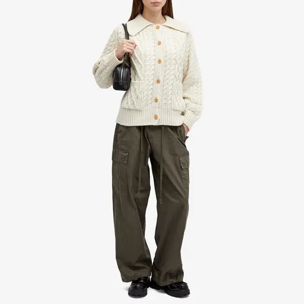 DUNST Fisherman Knit Cardigan