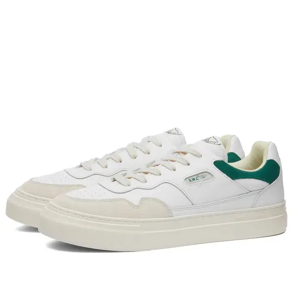 S.W.C STEPNEY WORKERS CLUB Pearl S-strike Leather Sneakers