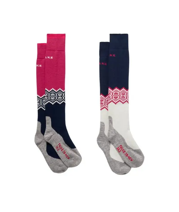 Falke Sk2 Nordic Jacquard-knit Ski Socks - Multi