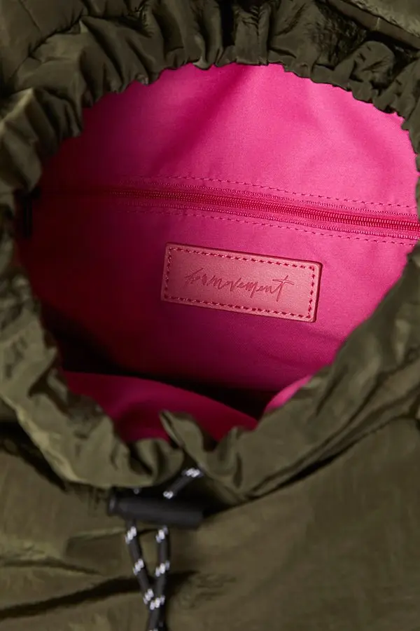 Free People cool & cozy backpack Free People Cool & Cozy Backpack In Olive - 69% Off  main image 2