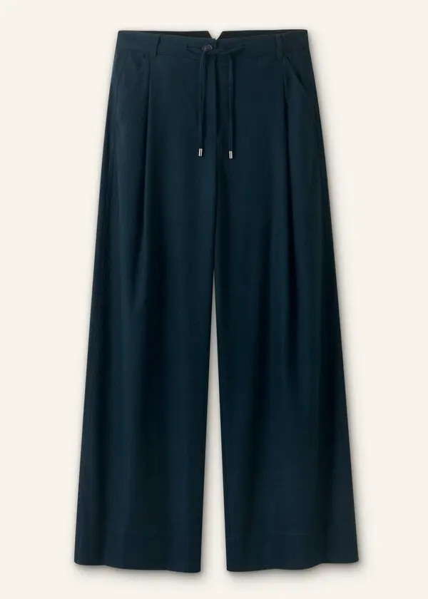 ME+EM Relaxed Drawcord Pant - Green
