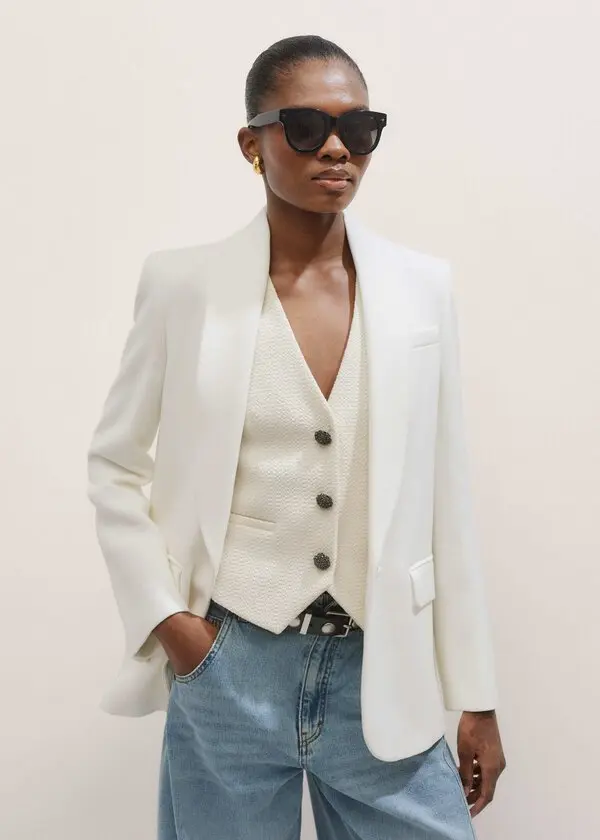ME+EM Shawl Collar Tux Blazer