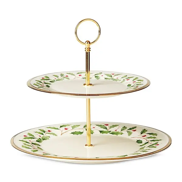LENOX Holiday 2 Tiered Server