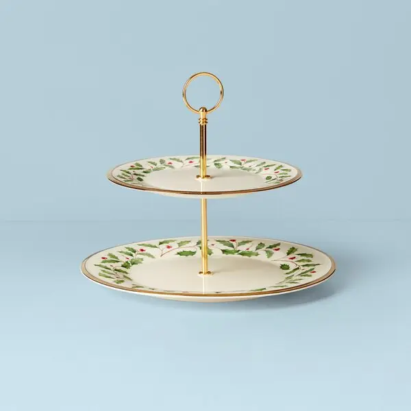 LENOX Holiday 2 Tiered Server