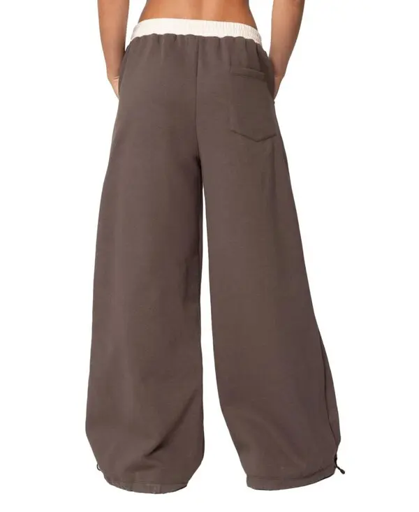 EDIKTED Mikki Wide Leg Sweatpants