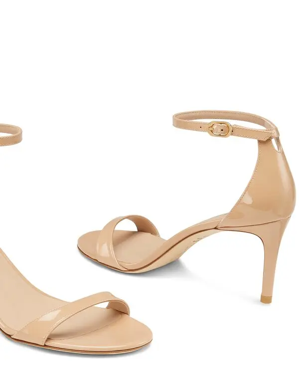 STUART WEITZMAN Nudist Ii 75 Patent Leather Sandals
