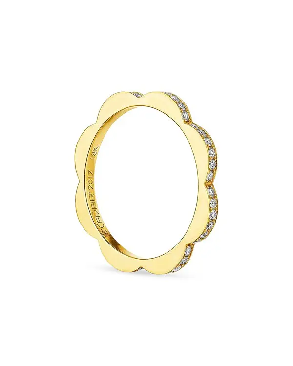 CADAR 18k Bloom Diamond Ring - Yellow Gold