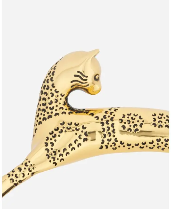 LANVIN Pencil Cat Leather Bag