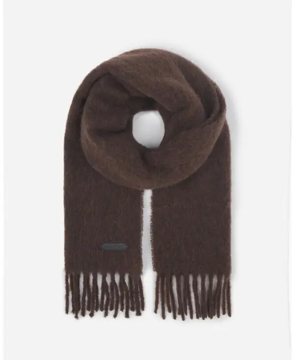 LANVIN Fringed Scarf In Wool