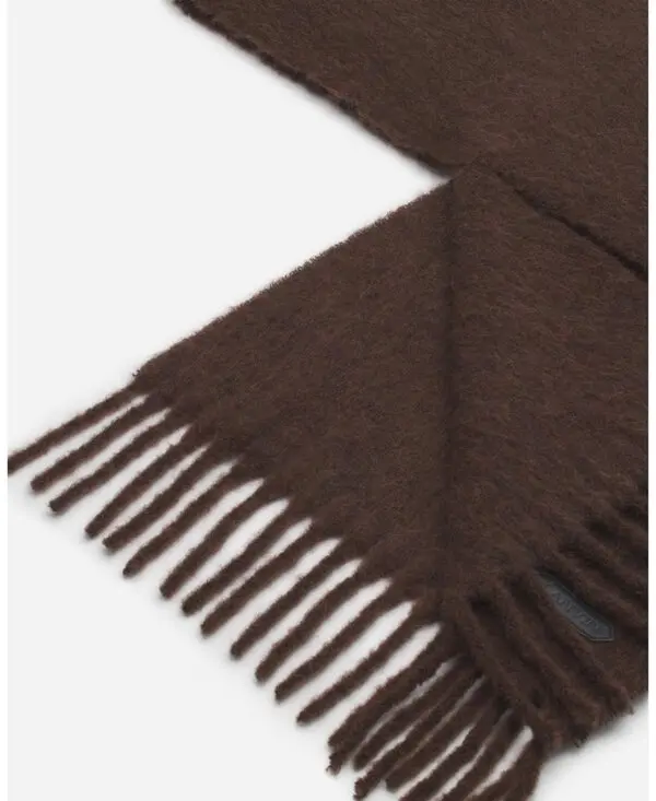 LANVIN Fringed Scarf In Wool