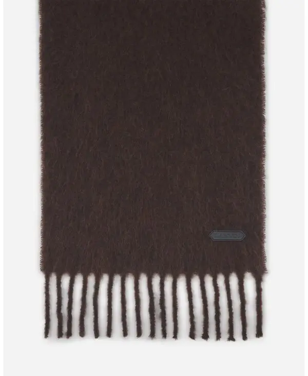 LANVIN Fringed Scarf In Wool