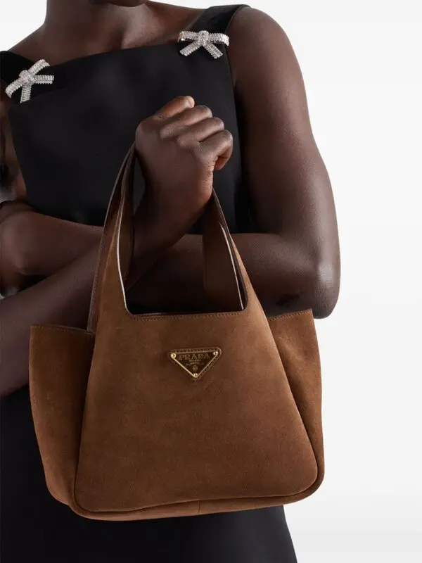 Prada Mini Suede Tote
