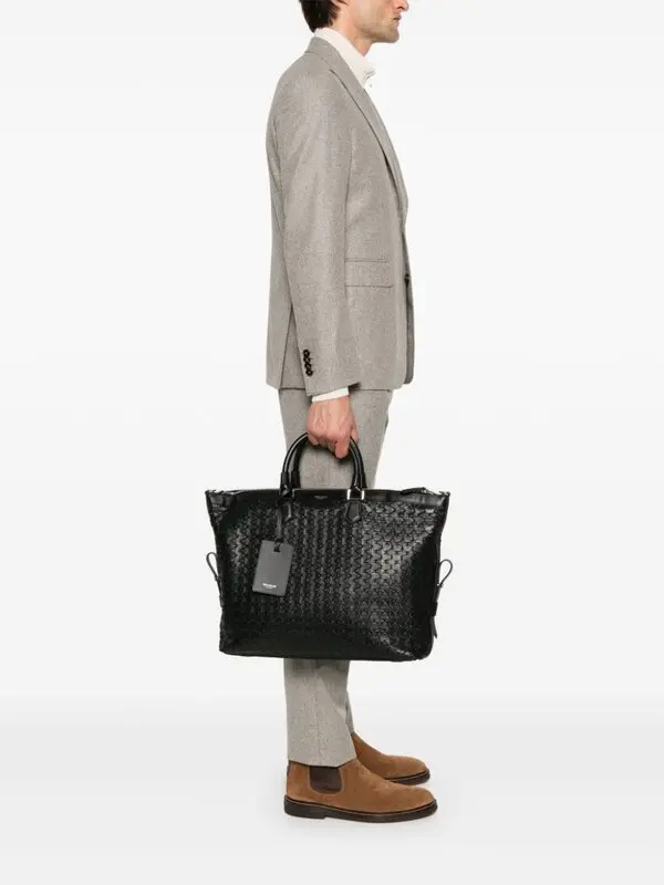 SERAPIAN Soft Business Tote Bag - Black