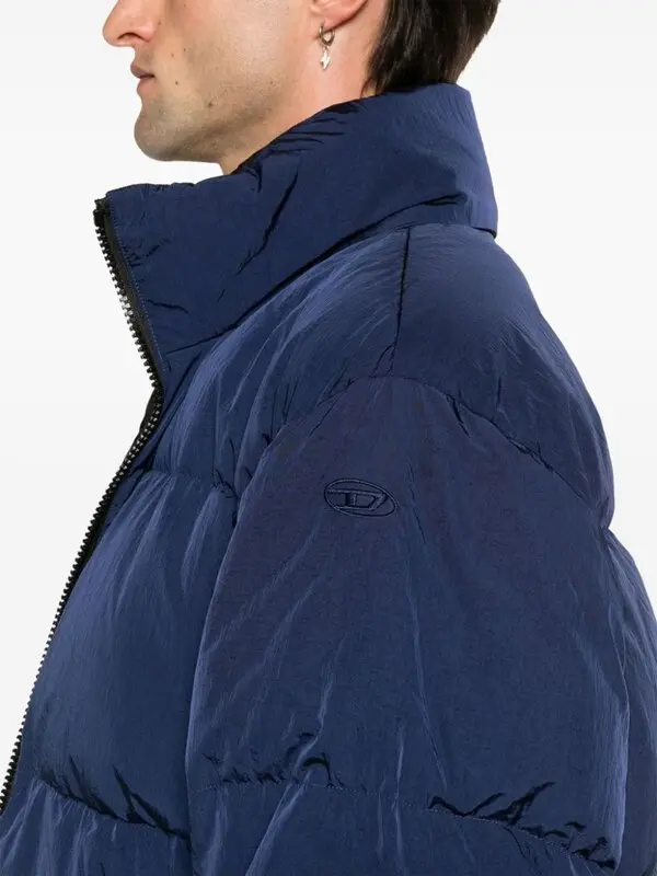 Diesel W-Raveel Padded Jacket In Blue - 71% Off | Editorialist