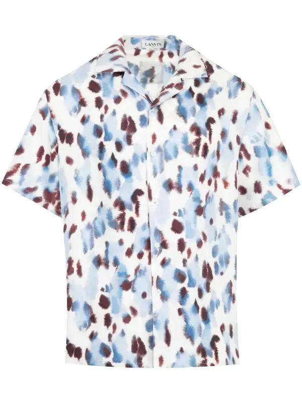 LANVIN Abstract Print Shirt