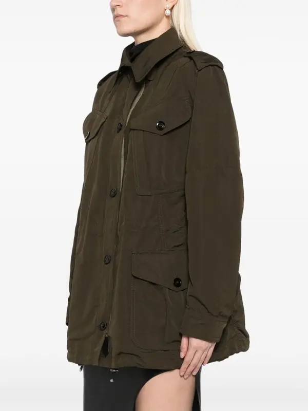 TOM FORD Drawstring Waist Military Jacket
