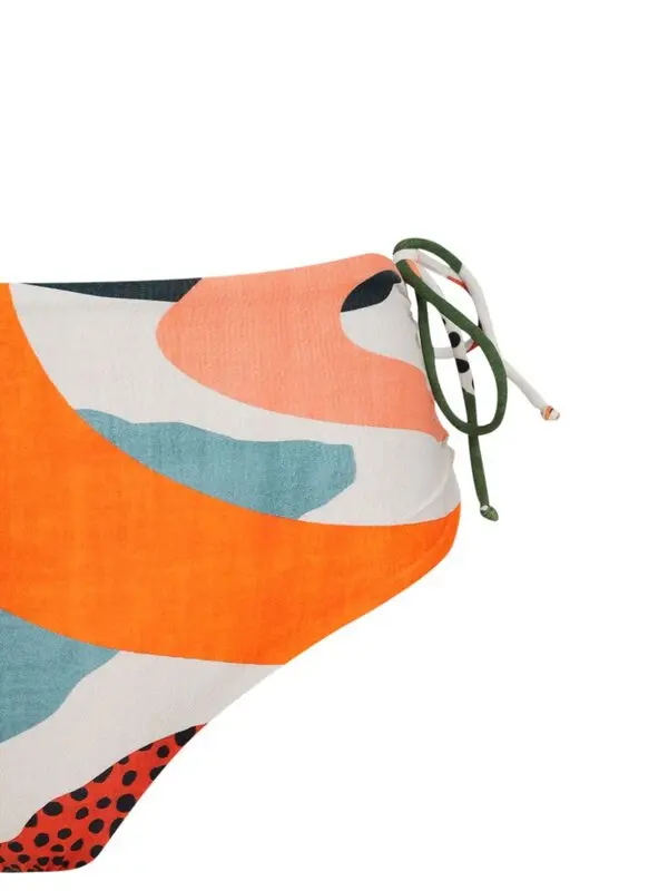 LYGIA & NANNY Marcela Abstract-print Bikini Set - Orange