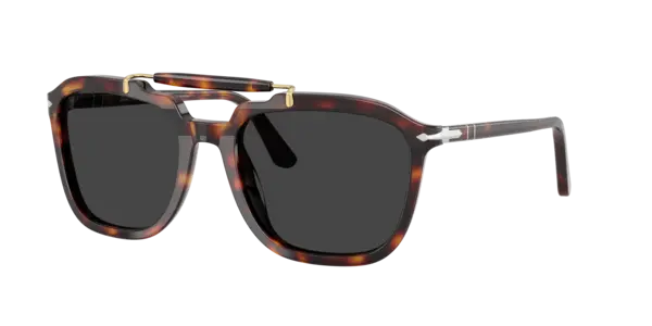 Persol Senna Series Sunglasses - Polarized Black