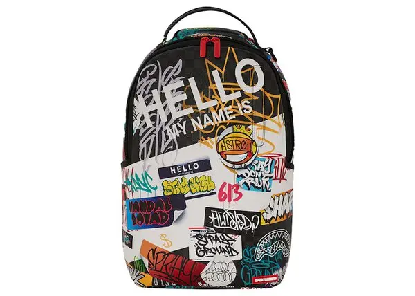 SPRAYGROUND Tagged Up Hmni 14th Anniversary Backpack - Multicolor