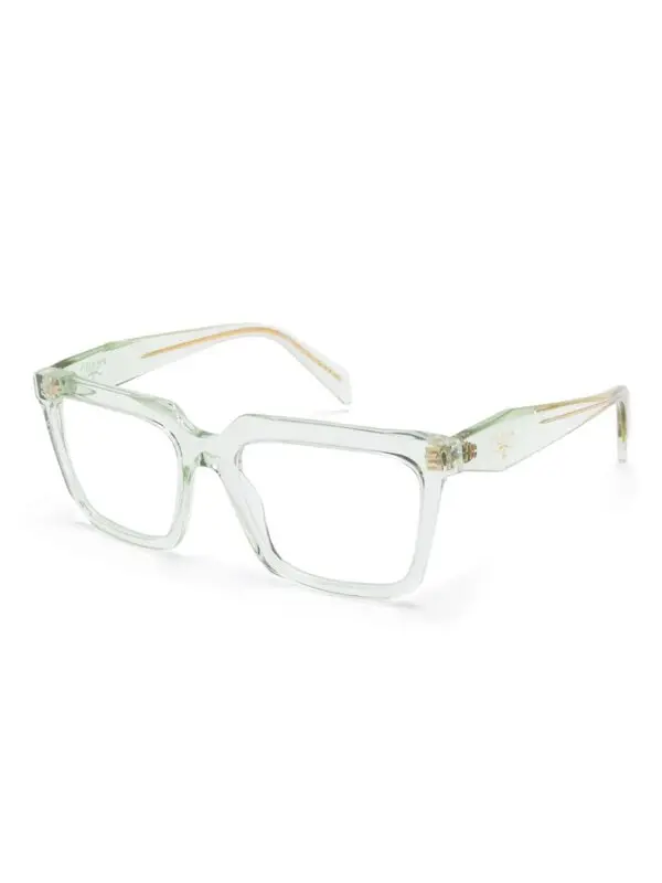 Prada Square-frame Glasses - Green