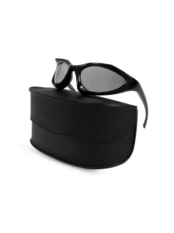 Balenciaga Runner Cat Sunglasses - Black | Editorialist