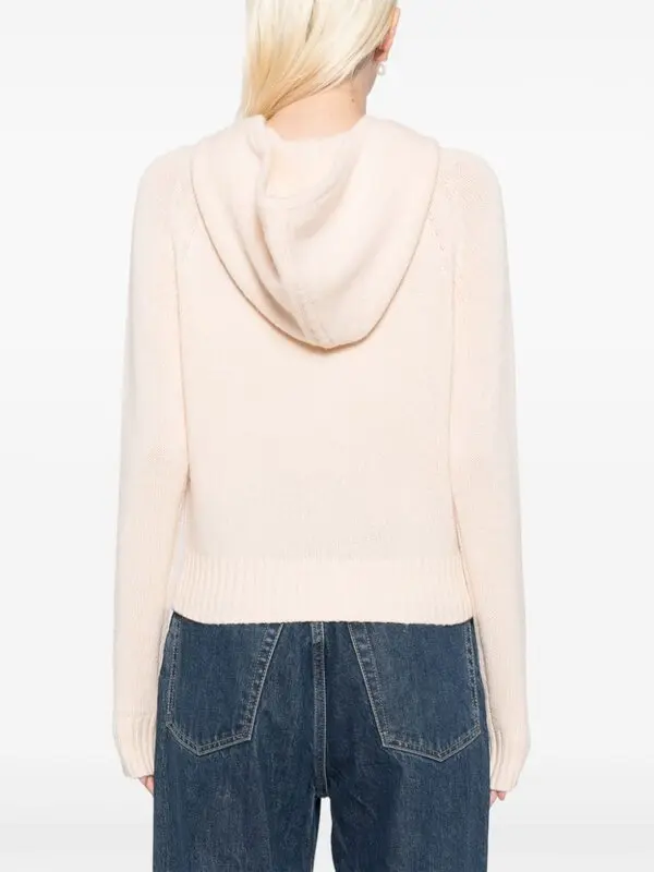 Zimmermann Knitted Hooded Jumper