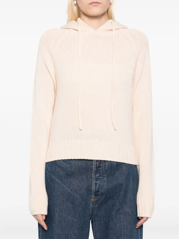 Zimmermann Knitted Hooded Jumper