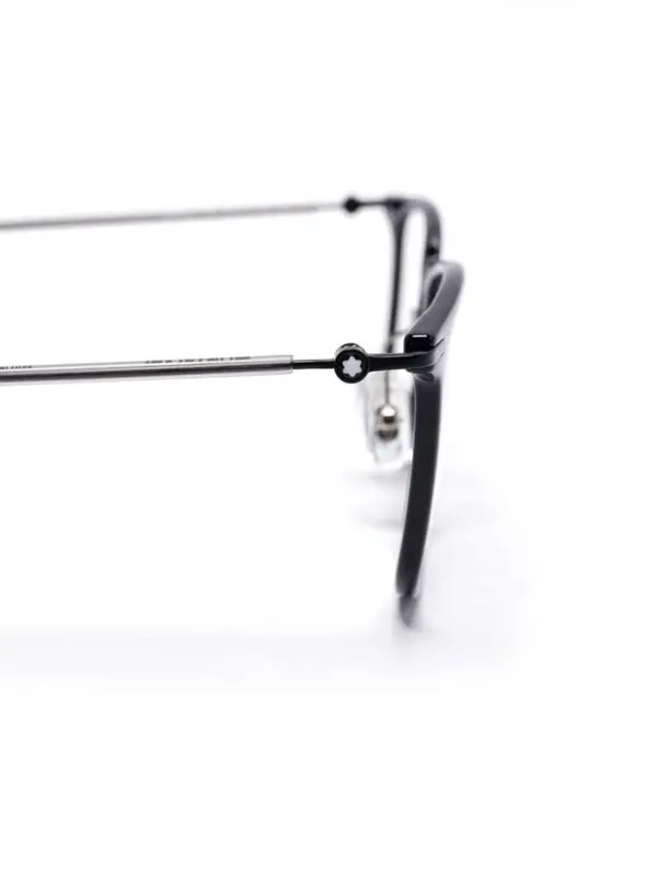 Montblanc Square-frame Eyeglasses - Black