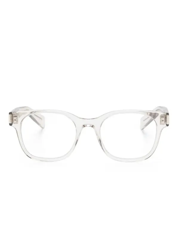 Saint Laurent Square Frame Glasses - Grey