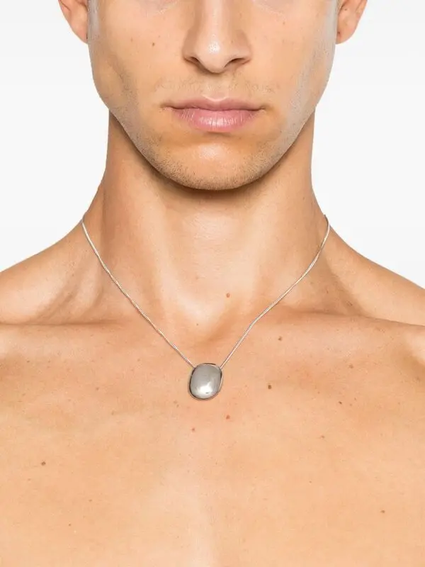 Tom Wood Pebble Necklace