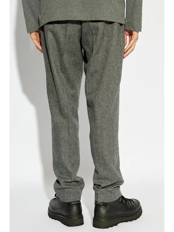 Moncler Herringbone Tailored Trousers