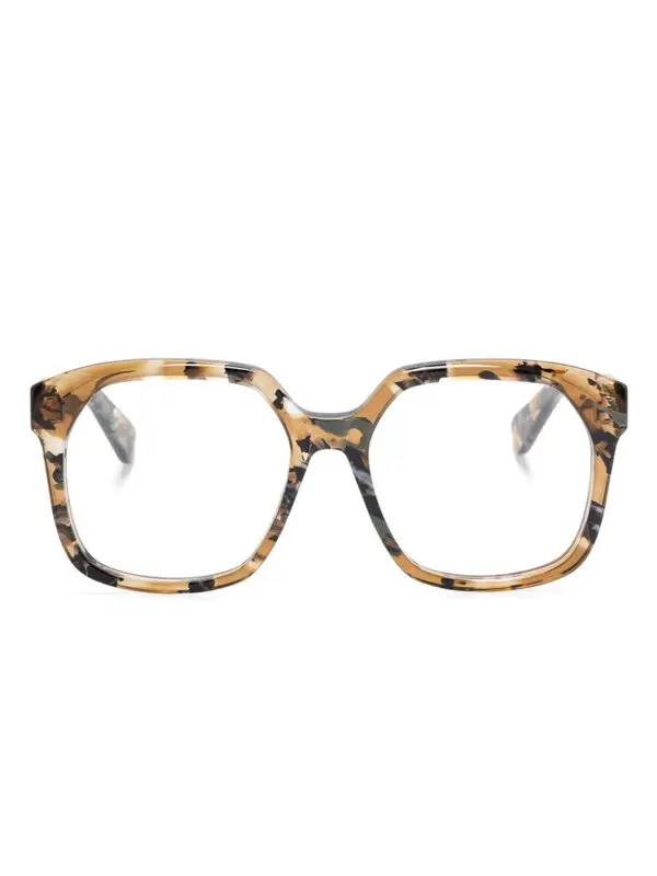 Chloé Square-frame Glasses - Brown