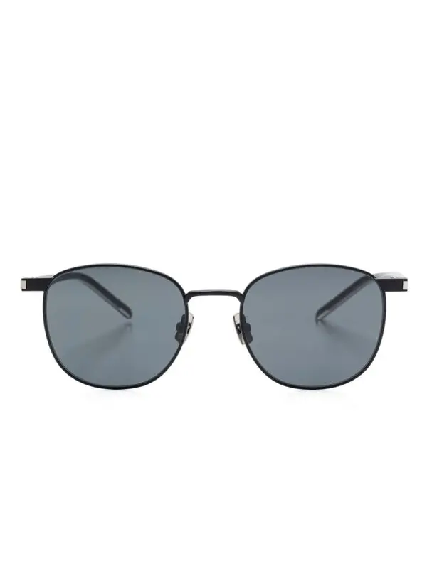 Saint Laurent Round Frame Sunglasses - Grey